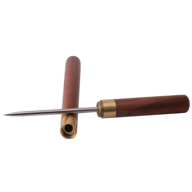 Wood and Brass Ice Pick – House of Brinson